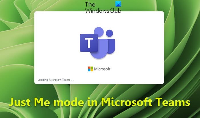 如何在 Microsoft Teams 中啟用和使用 Just Me - Tech Club