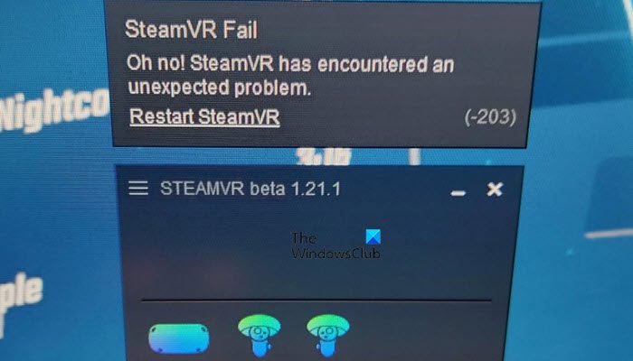 修復 SteamVR 失敗錯誤代碼 -203 - Tech Club