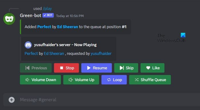 如何在 Discord 上使用 Green Bot - Tech Club