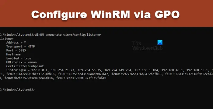 如何在 Windows 電腦上透過 GPO 設定 WinRM - Tech Club